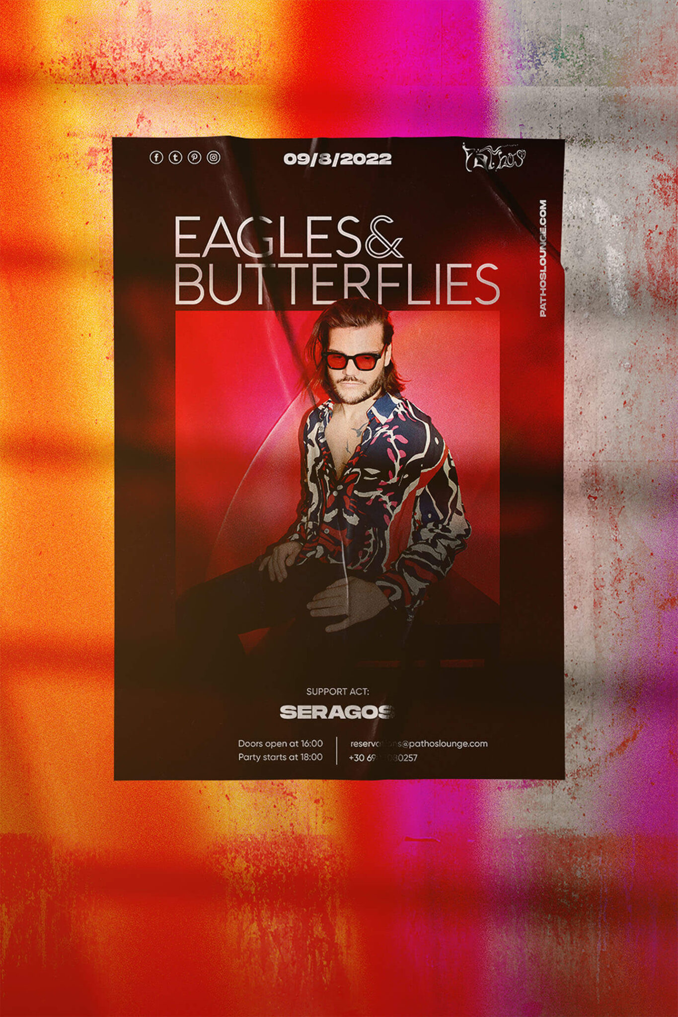 Pathos Summer Event Posters | Banana Creative Studios